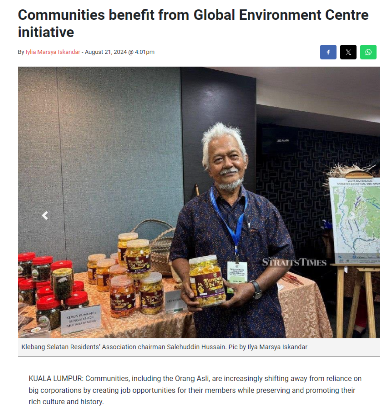 Communities benefit from Global Environment Centre initiative - Global ...